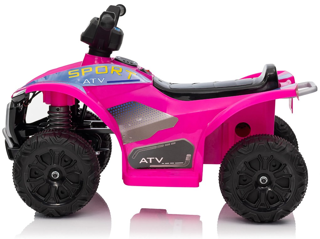 Elektrické autíčko QUAD Kids E-ATV růžové