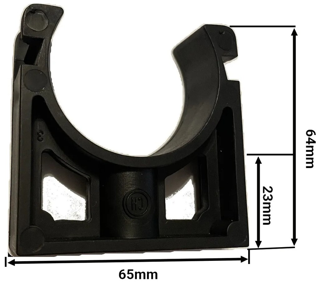 Vagnerpool Trubková plastová svorka - příchytka na trubku 50mm