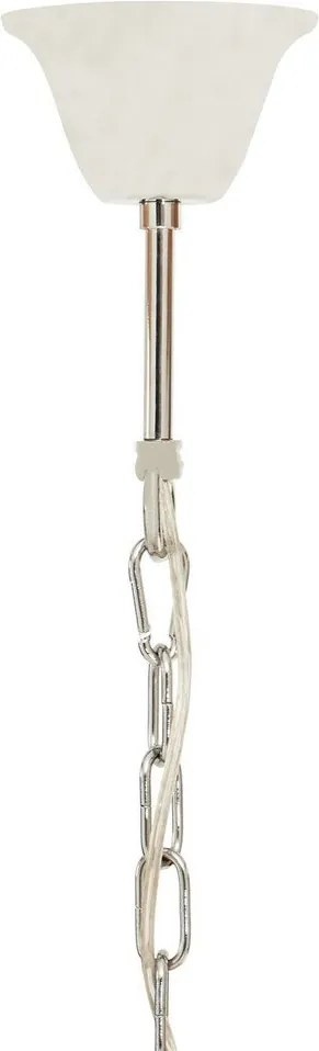 Kovové závěsné svítidlo se skleněným stínidlem ø 75 cm Karlo – Premier Housewares