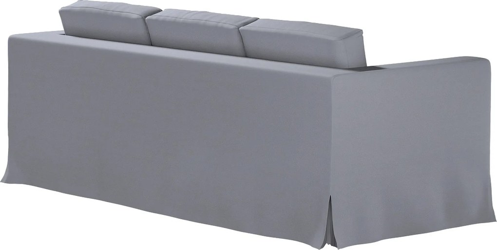 Potah na pohovku IKEA Karlanda 3-místná nerozkládací, dlouhý barva šedá