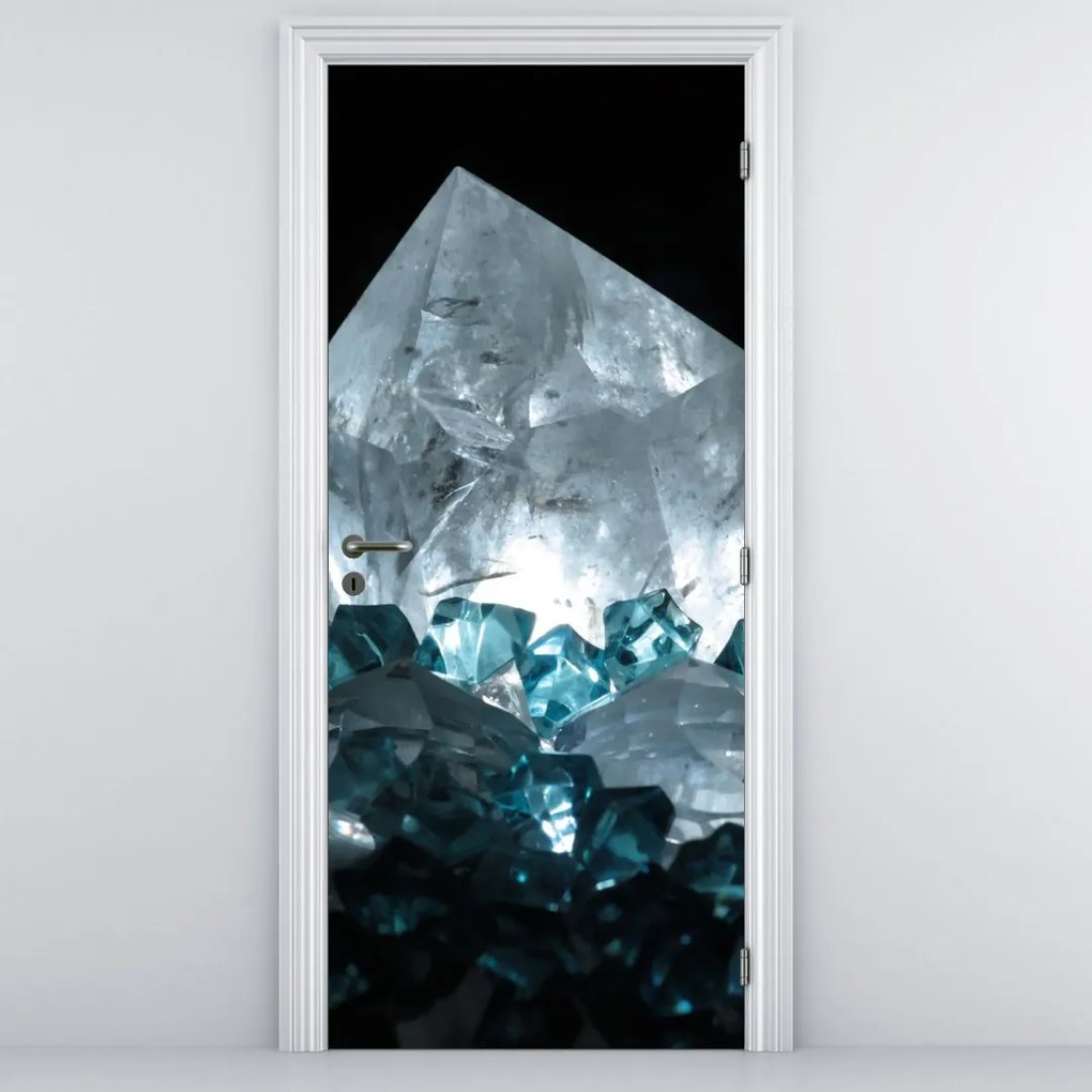 Fototapeta na dveře - Krystal (95x205cm)