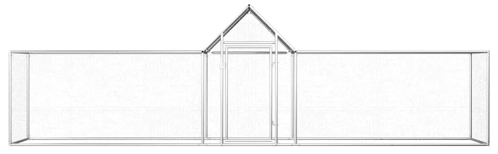 vidaXL Marketos Klec pro kuřata 5 x 1 x 1,5 m pozinkovaná ocel