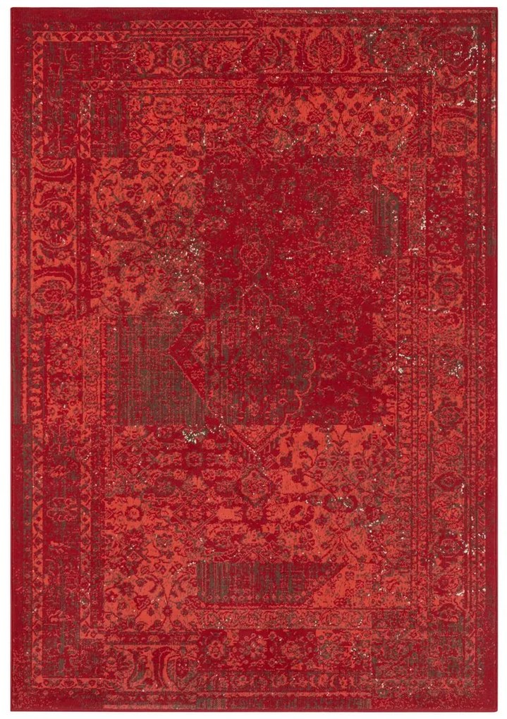 Hanse Home, Kusový koberec Celebration 103467 Plume Red, 120x170, červená, chodba / předsíň