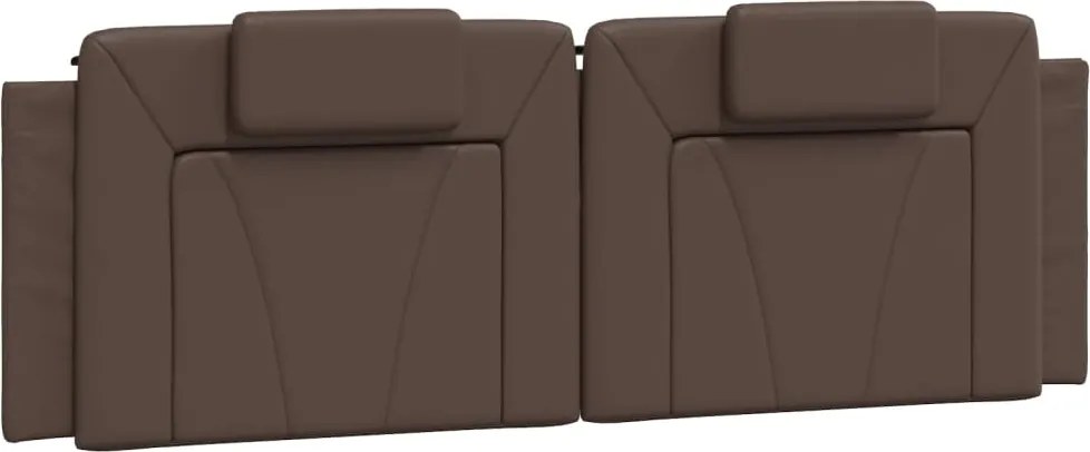 Rám postele Viana s LED bez matrace hnědý 160 x 200 cm 3214031
