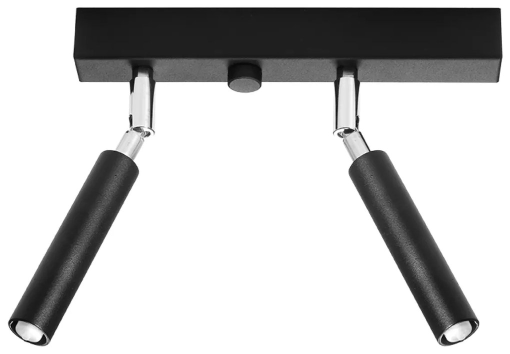 Sollux Lighting Stropní svítidlo EYETECH 2 Černá