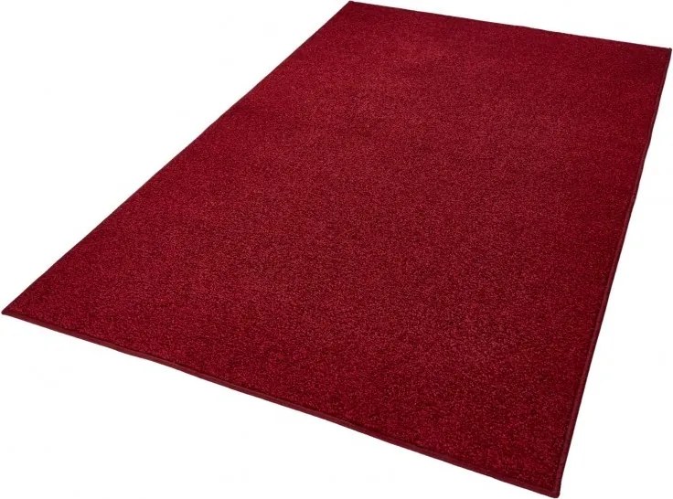 Kusový koberec Pure 102616 Red, 80x400, červená, kancelária, Hanse Home