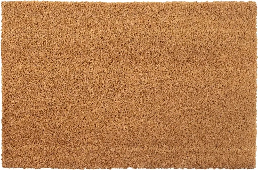 Rohožky před dveře 2 ks přírodní 40 x 60 cm kokosové vlákno 155558