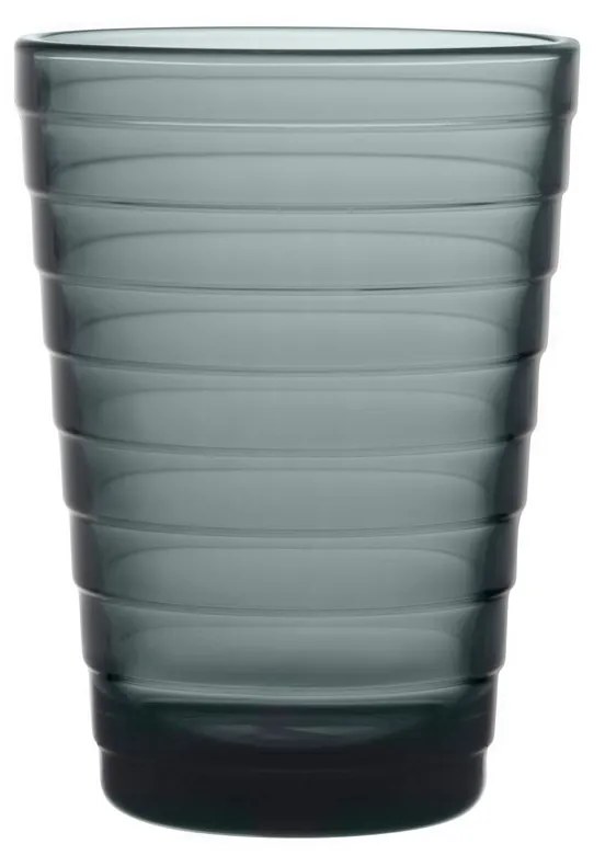 Sklenice Aino Aalto Dark Grey 330 ml - set 2 ks Iittala