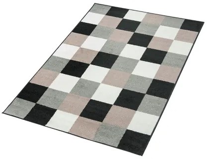 Koberce Breno Kusový koberec LOTTO 923/HR5X, Růžová, Vícebarevné, 67 x 120 cm