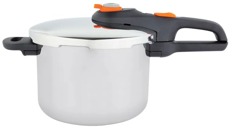 Tefal Tlakový hrnec s napařovací vložkou Secure Click P25307, 6 l