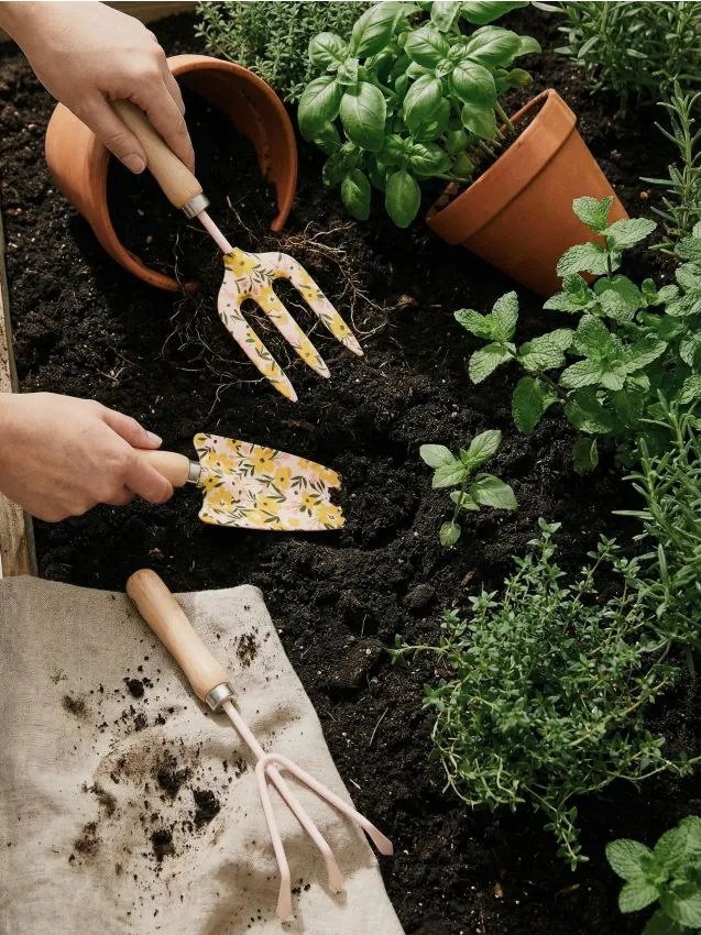 Sinsay - Sada zahradního nářadí 3 pack - bílá