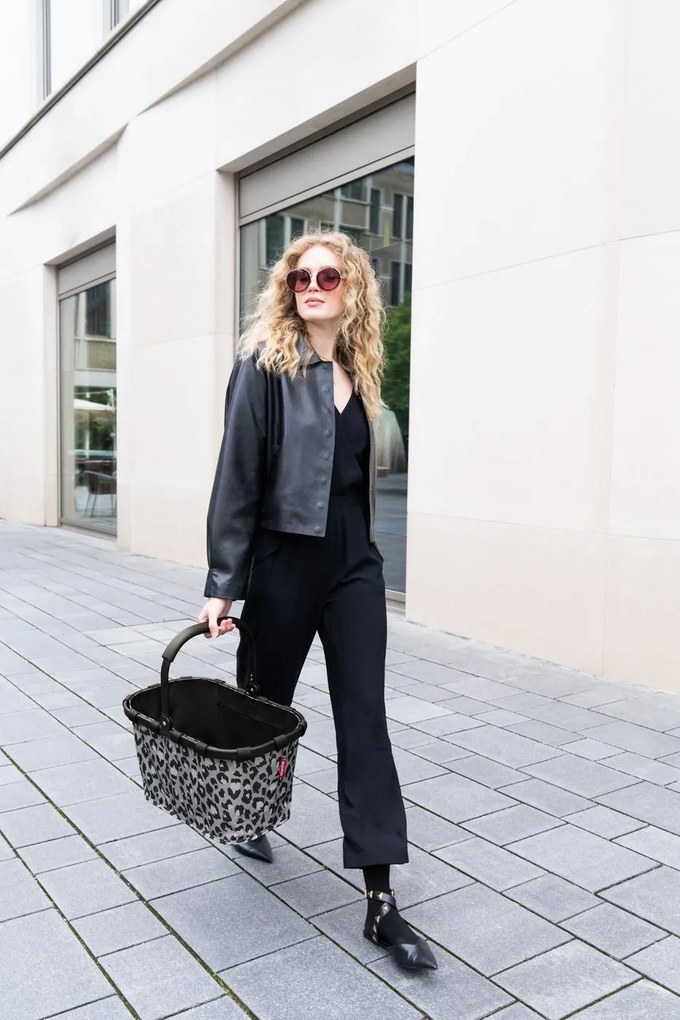 Nákupní košík Reisenthel Carrybag frame leo nero