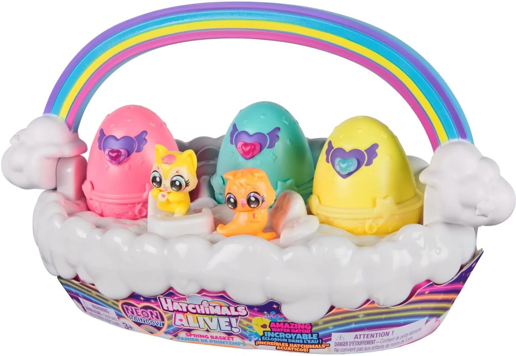 Spin master hatchimals mráček s neonovou duhou multi balení