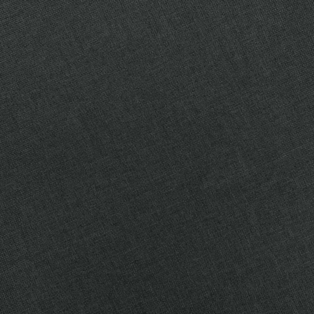 Masážní křeslo s podnožkou tmavě šedé textil,  320162