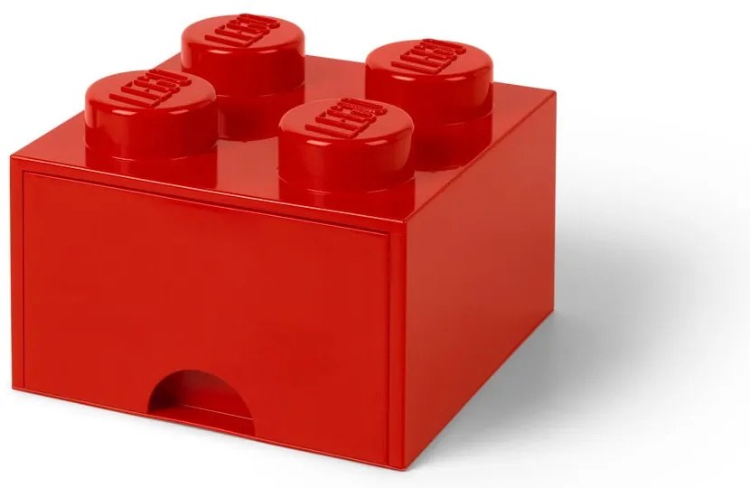 Červený úložný box se šuplíkem LEGO®
