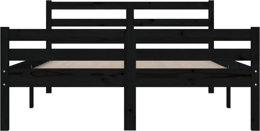 vidaXL Rám postele masivní dřevo 120 x 200 cm [814818] Barva: Bílá