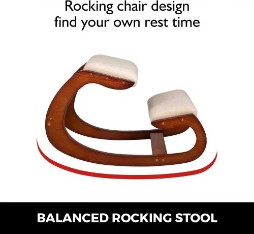 Ergonomické klečící křeslo 99,8 kg Nosnost Postoj v kleče Stolička s kyčelním