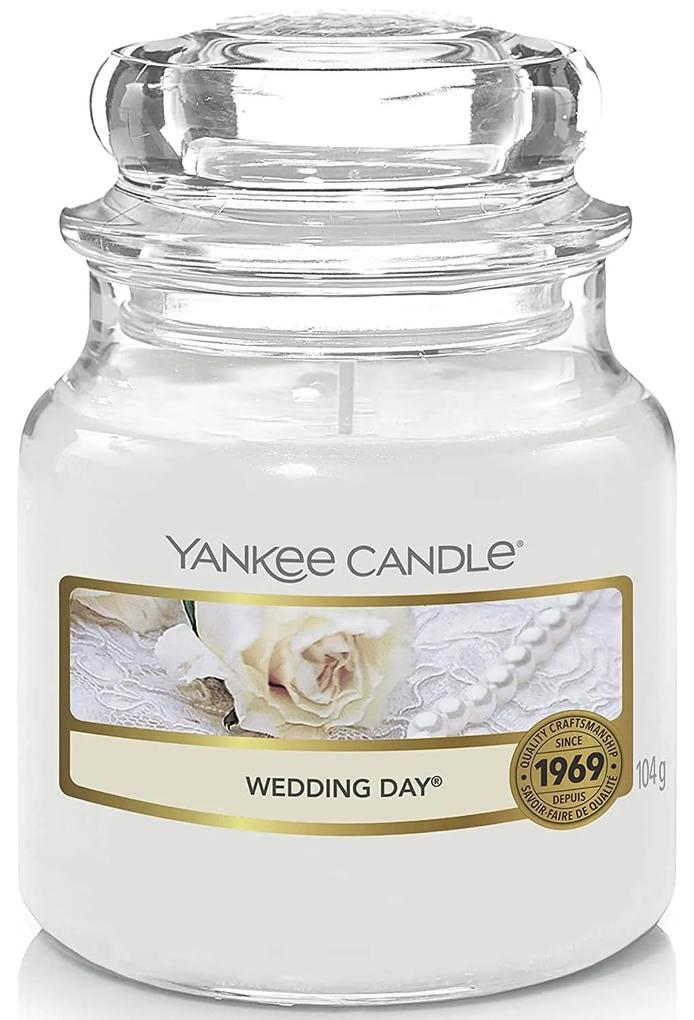 Yankee Candle Svíčka Yankee Candle 104gr - Wedding Day, bílá barva, sklo, vosk