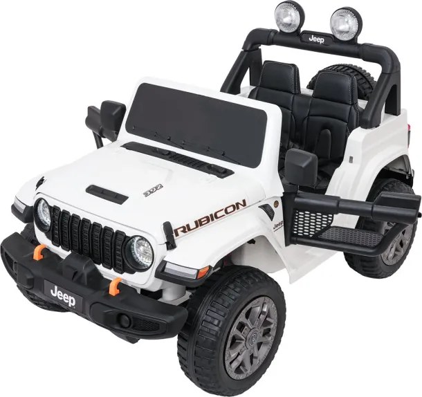 Elektrické autíčko Jeep Wrangler Rubicon LIFT bílé