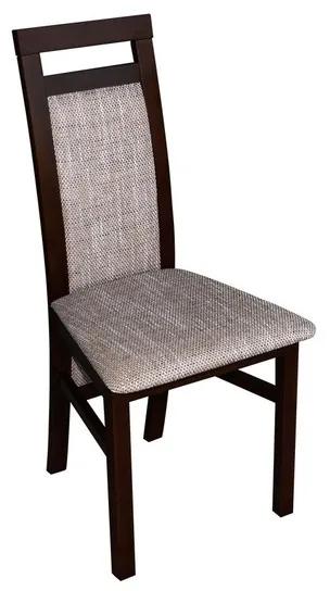 Židle JK75, Barva dřeva: bílá, Potah: ekokůže Soft 018