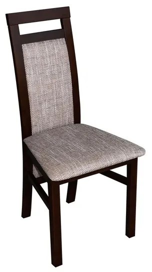 Židle JK75, Barva dřeva: ořech, Potah: ekokůže Soft 017