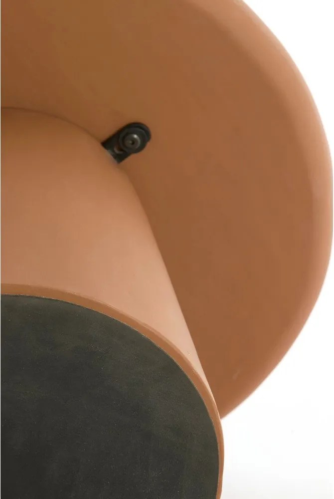 Kulatý konferenční stolek v terakotové barvě ø 60 cm Kulona – Light & Living