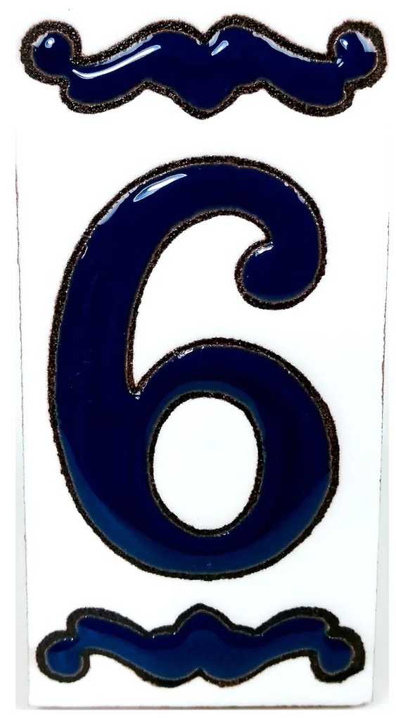 Dlaždice CAMPO AZUL - Číslo 6