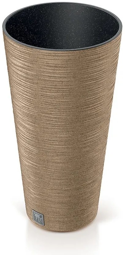 Květináč prosperplast furu slim eco wood 30 cm naturo