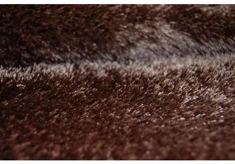 Kusový koberec SHAGGY VERONA hnědý velikost 160x220 cm | krásné koberce cz