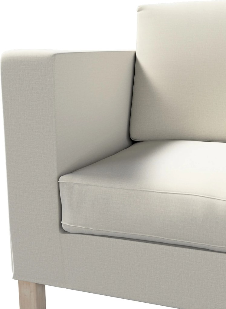 Potah na pohovku IKEA Karlanda 2-místná, krátký barva šedá látka sametová