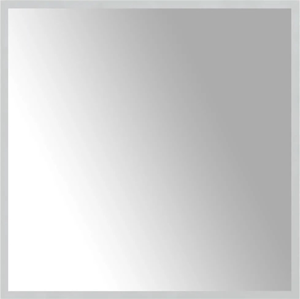 Koupelnové zrcadlo s LED osvětlením 60 x 60 cm 151759