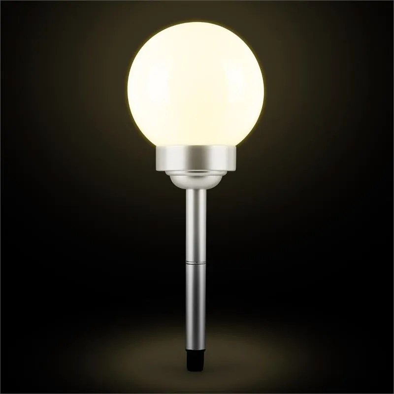 LED-Flower 20, zahradní svítidlo, solární lampa, Ø 20 cm, 2 LED diody, IP44, teplá bílá