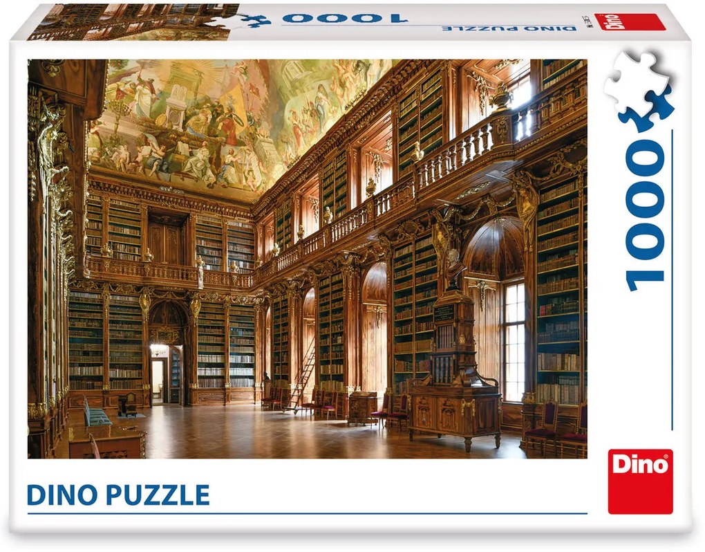 DINO Puzzle Filozofický sál 66x47cm skládačka 1000 dílků v krabici dn533035