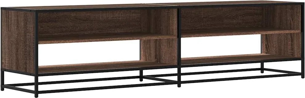 TV skříňka hnědý dub 180,5 x 40 x 46 cm kompozitní dřevo 3300804