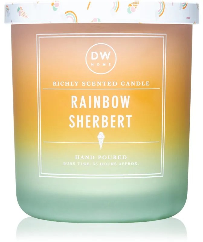 DW Home Signature Rainbow Sherbert vonná svíčka 264 g