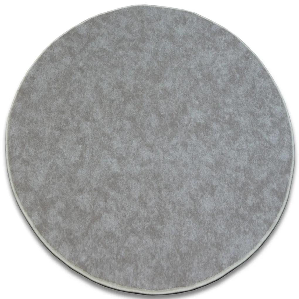 Dywany Lusczow Kulatý koberec SERENADE Graib šedo-béžový, velikost kruh 150