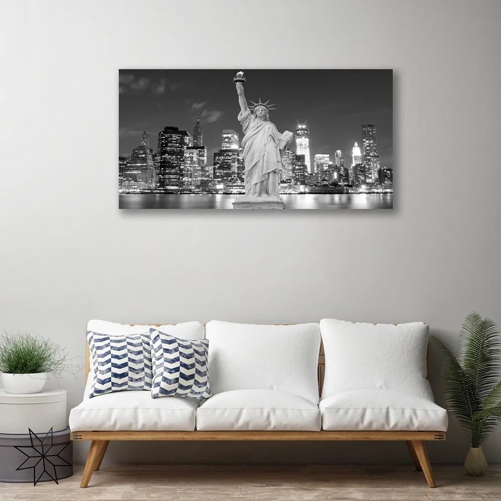 Obraz na plátně Socha Svobody New York 100x50 cm