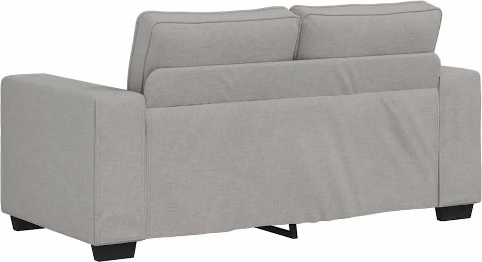 3dílná sedací souprava s poduškami obláčkově šedá textil 3324657