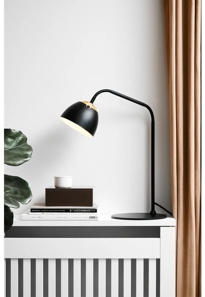 Halo Design 734993 stolní lampa Oslo černá, 45cm