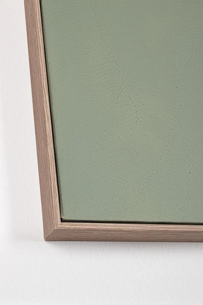 BIZZOTTO Zelený obraz v rámu 60 x 60 cm s profilem vlevo 0245287