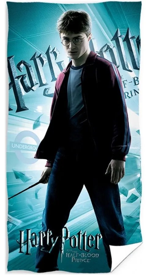 Plážová osuška Harry Potter - motiv Princ dvojí krve - 100% bavlna, froté - 70 x 140 cm