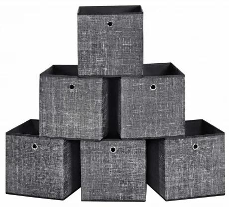 Set stohovatelných boxů RFB006B01 (6 ks)