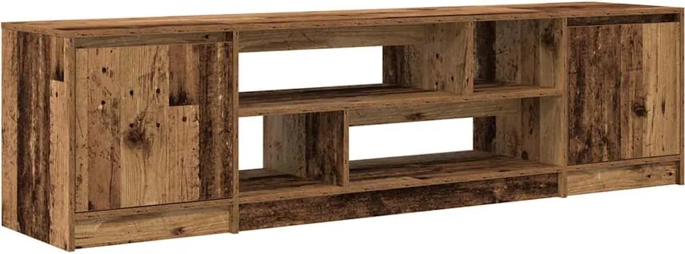 TV skříňka old wood 188,5x41x50 cm kompozitní dřevo 3328424