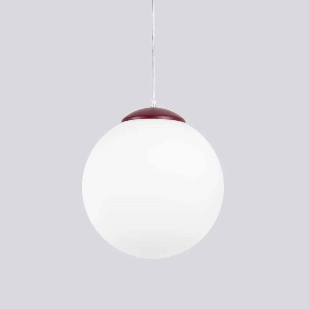 Sollux Lighting Závěsné svítidlo UGO 30 bordó