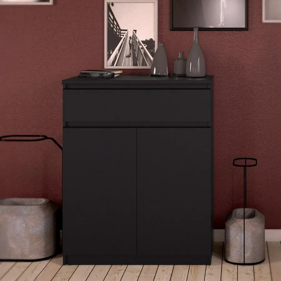 Komoda Simplicity 234 černá MAT