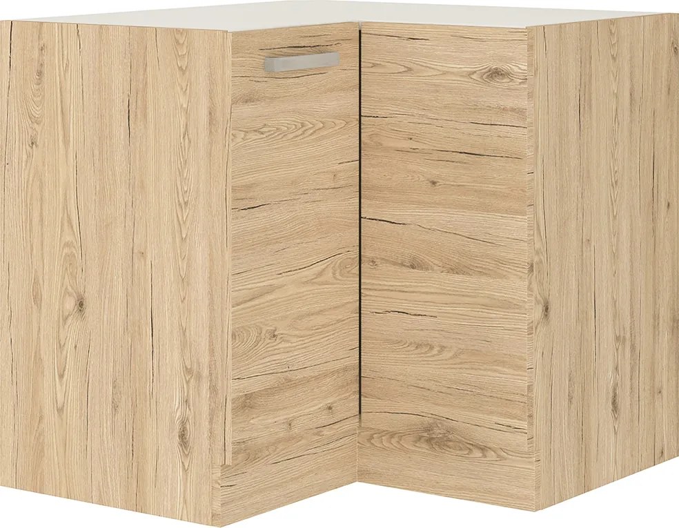 BORDEAUX bb | dolní skříňka 89x89 DN 1F rohová s policí | 89x89 cm | dub bordeaux