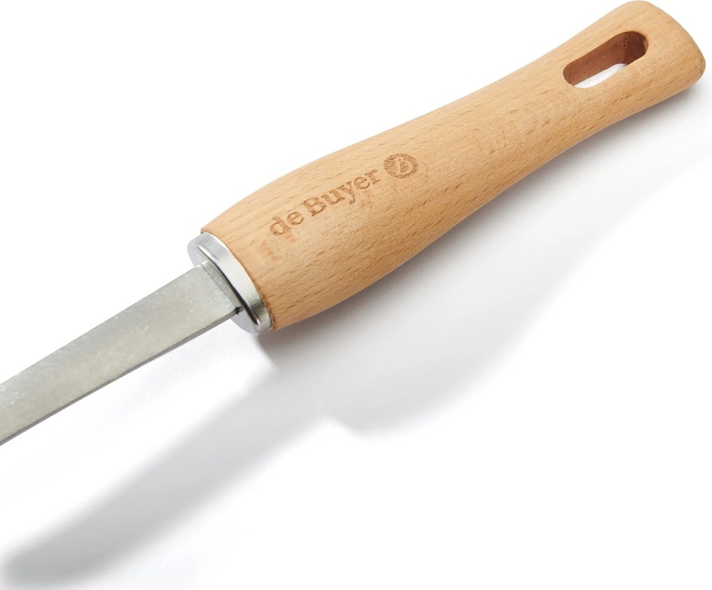 Děrovaná lžíce de Buyer B BOIS D.33,5cm