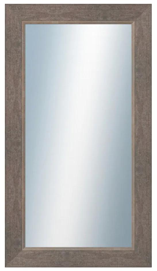 DANTIK - Zarámované zrcadlo - rozměr s rámem cca 50x90 cm z lišty TOMAS šedá velká (3030)