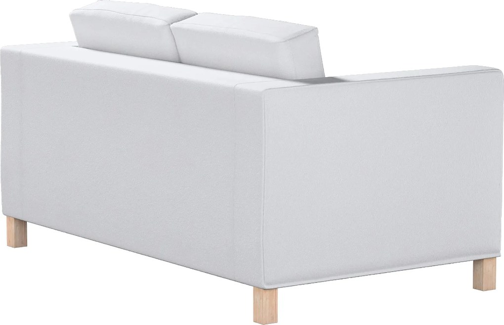 Potah na pohovku IKEA Karlanda 2-místná, krátký barva bílá látka pletený vzor