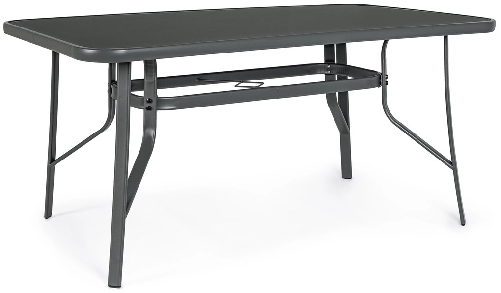 BIZZOTTO Kovový zahradní stůl MARTINEZ 150x90 cm 0802954